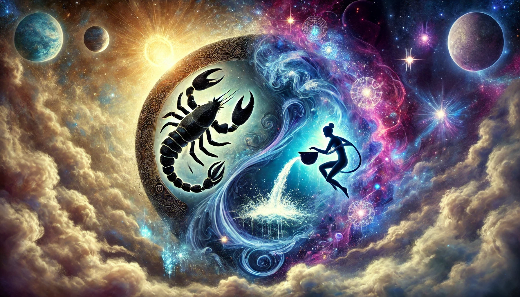 Scorpio and Aquarius Compatibility: Life, Love and More | Psychic Sofa